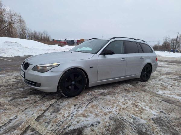Pelēks BMW 525 2007 Kauņa, ar dzinēja tilpumu 2.99 L un nobraukumu 458 tūkst. km par 3650 €, foto 4 vietnē AUTOMOTO.COM.LV