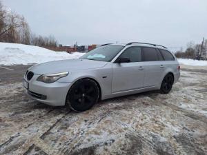 Grey BMW 525 2007 in Kaunas, with an engine capacity of 2.99 L and mileage of 458 thousand km for 3650 €, photo 4 on AUTOMOTO.COM.LV