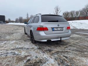 Grey BMW 525 2007 in Kaunas, with an engine capacity of 2.99 L and mileage of 458 thousand km for 3650 €, photo 6 on AUTOMOTO.COM.LV