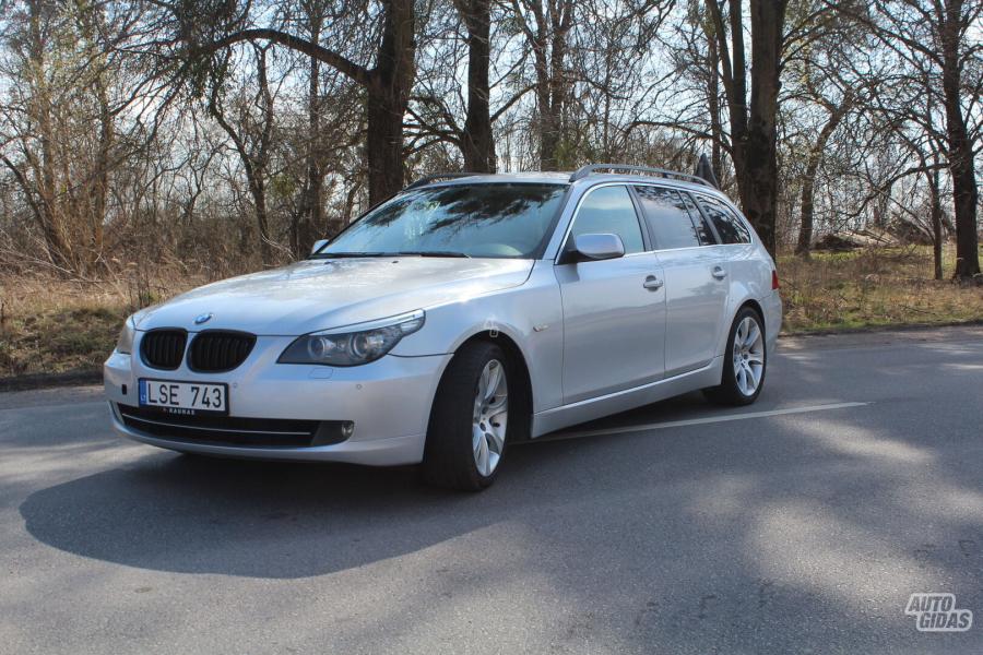 Pelēks BMW 525 2007 Kauņa, ar dzinēja tilpumu 3.00 L un nobraukumu 387 tūkst. km par 3099 €, foto 3 vietnē AUTOMOTO.COM.LV