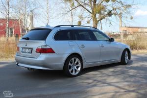 Pelēks BMW 525 2007 Kauņa, ar dzinēja tilpumu 3.00 L un nobraukumu 387 tūkst. km par 3099 €, foto 6 vietnē AUTOMOTO.COM.LV