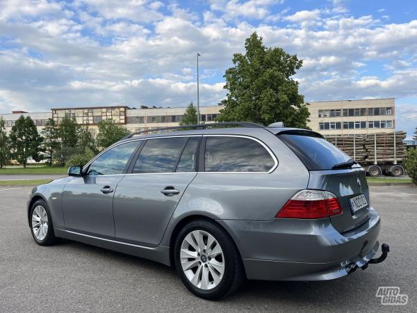 Grey BMW 525 2007 in Alytus, with an engine capacity of 3.00 L and mileage of 340 thousand km for 2750 €, photo 10 on AUTOMOTO.COM.LV