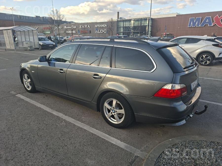 Pelēks BMW 525 2007 Rīga, ar dzinēja tilpumu 2.50 L un nobraukumu 286 tūkst. km par 4450 €, foto 7 vietnē AUTOMOTO.COM.LV