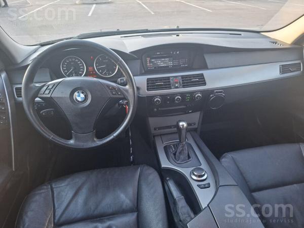 Pelēks BMW 525 2007 Rīga, ar dzinēja tilpumu 2.50 L un nobraukumu 286 tūkst. km par 4450 €, foto 8 vietnē AUTOMOTO.COM.LV