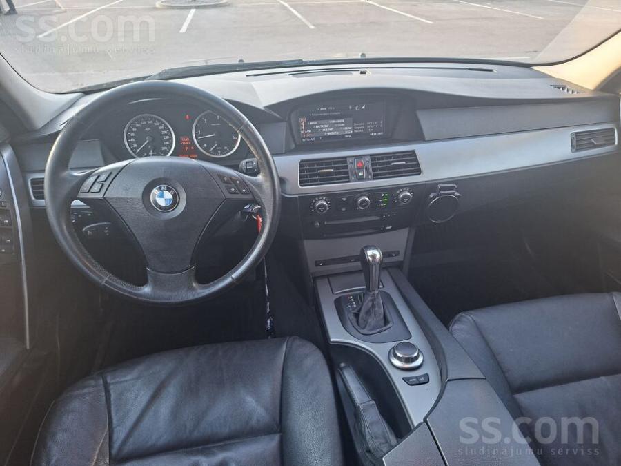 Pelēks BMW 525 2007 Rīga, ar dzinēja tilpumu 2.50 L un nobraukumu 286 tūkst. km par 4450 €, foto 9 vietnē AUTOMOTO.COM.LV