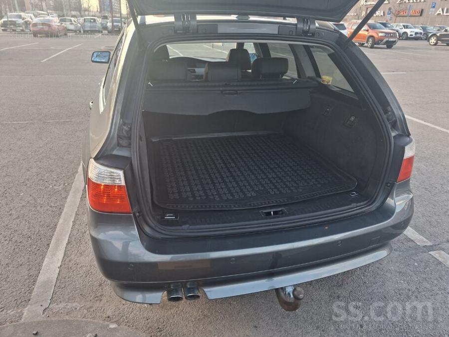 Pelēks BMW 525 2007 Rīga, ar dzinēja tilpumu 2.50 L un nobraukumu 286 tūkst. km par 4450 €, foto 11 vietnē AUTOMOTO.COM.LV
