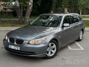 Pelēks BMW 525 2007 Rīga, ar dzinēja tilpumu 3.00 L un nobraukumu 310 tūkst. km par 3890 €, foto  vietnē AUTOMOTO.COM.LV
