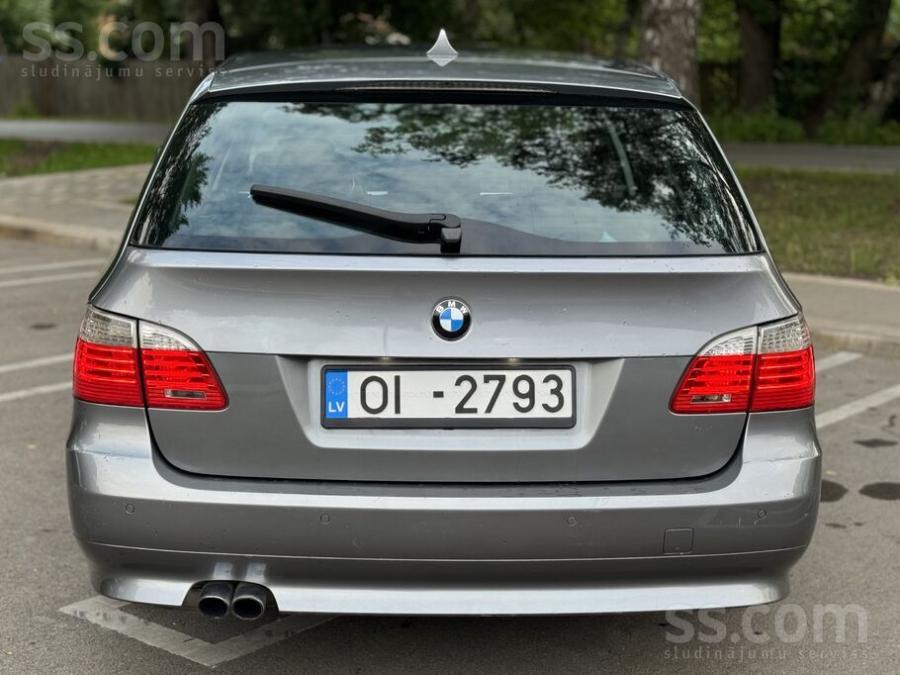 Pelēks BMW 525 2007 Rīga, ar dzinēja tilpumu 3.00 L un nobraukumu 310 tūkst. km par 3450 €, foto 5 vietnē AUTOMOTO.COM.LV