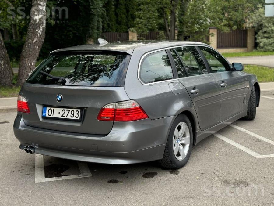 Pelēks BMW 525 2007 Rīga, ar dzinēja tilpumu 3.00 L un nobraukumu 310 tūkst. km par 3450 €, foto 6 vietnē AUTOMOTO.COM.LV