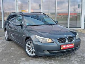Grey BMW 525 2007 in Vilnius, with an engine capacity of 2.99 L and mileage of 386 thousand km for 2600 €, photo  on AUTOMOTO.COM.LV
