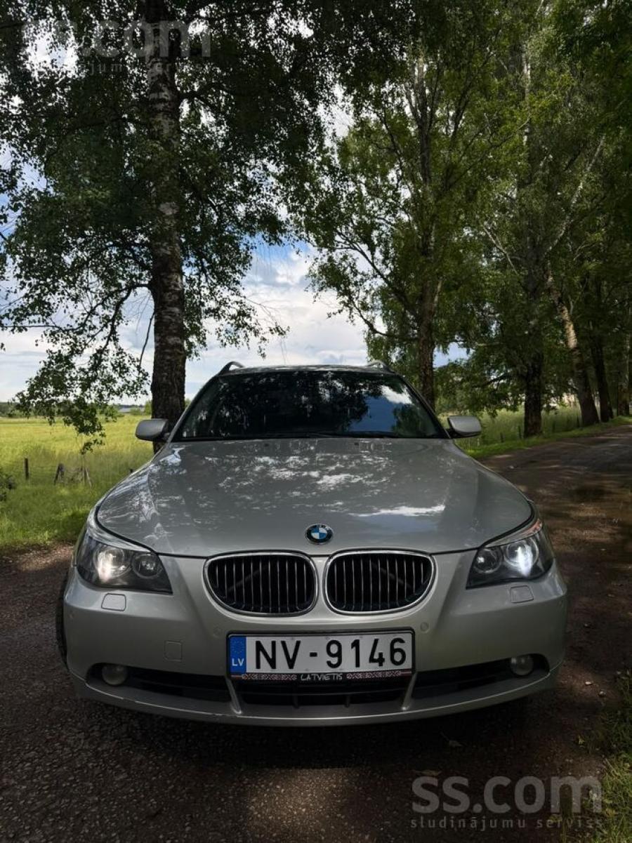 Pelēks BMW 525 2007 Jēkabpils, ar dzinēja tilpumu 2.50 L un nobraukumu 457 tūkst. km par 2950 €, foto 1 vietnē AUTOMOTO.COM.LV