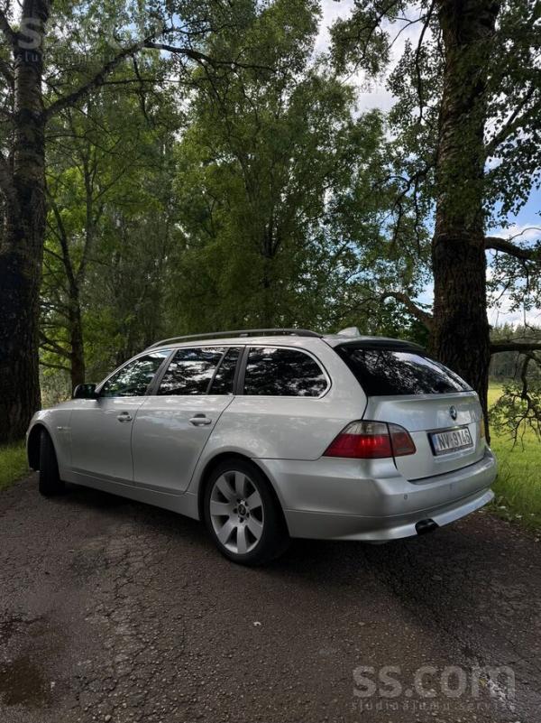 Grey BMW 525 2007 in Jekabpils, with an engine capacity of 2.50 L and mileage of 457 thousand km for 2950 €, photo 3 on AUTOMOTO.COM.LV
