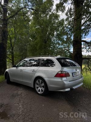 Pelēks BMW 525 2007 Jēkabpils, ar dzinēja tilpumu 2.50 L un nobraukumu 457 tūkst. km par 2950 €, foto 4 vietnē AUTOMOTO.COM.LV
