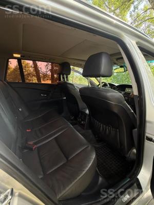 Pelēks BMW 525 2007 Jēkabpils, ar dzinēja tilpumu 2.50 L un nobraukumu 457 tūkst. km par 2950 €, foto 7 vietnē AUTOMOTO.COM.LV
