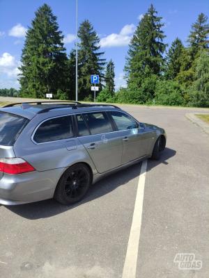 Grey BMW 525 2007 in Vilnius, with an engine capacity of 3.00 L and mileage of 325 thousand km for 3650 €, photo  on AUTOMOTO.COM.LV