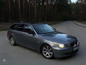 Pelēks BMW 525 2007 Varėna, ar dzinēja tilpumu 2.99 L un nobraukumu 338 tūkst. km par 4300 €, foto  vietnē AUTOMOTO.COM.LV