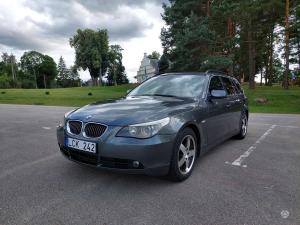 Grey BMW 525 2007 in Pasvalys, with an engine capacity of 2.50 L and mileage of 377 thousand km for 1700 €, photo 4 on AUTOMOTO.COM.LV