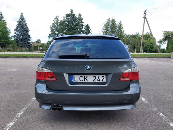 Pelēks BMW 525 2007 Pasvalys, ar dzinēja tilpumu 2.50 L un nobraukumu 377 tūkst. km par 1700 €, foto 6 vietnē AUTOMOTO.COM.LV