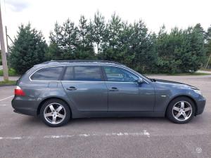 Grey BMW 525 2007 in Pasvalys, with an engine capacity of 2.50 L and mileage of 377 thousand km for 1700 €, photo 9 on AUTOMOTO.COM.LV