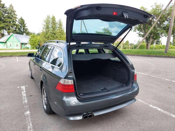 Pelēks BMW 525 2007 Pasvalys, ar dzinēja tilpumu 2.50 L un nobraukumu 377 tūkst. km par 1700 €, foto 10 vietnē AUTOMOTO.COM.LV