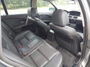Grey BMW 525 2007 in Pasvalys, with an engine capacity of 2.50 L and mileage of 377 thousand km for 1700 €, photo 14 on AUTOMOTO.COM.LV