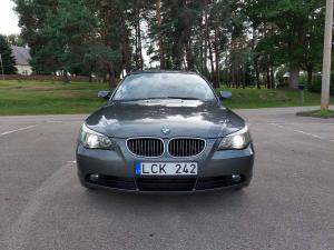 Grey BMW 525 2007 in Pasvalys, with an engine capacity of 2.50 L and mileage of 377 thousand km for 1700 €, photo 30 on AUTOMOTO.COM.LV