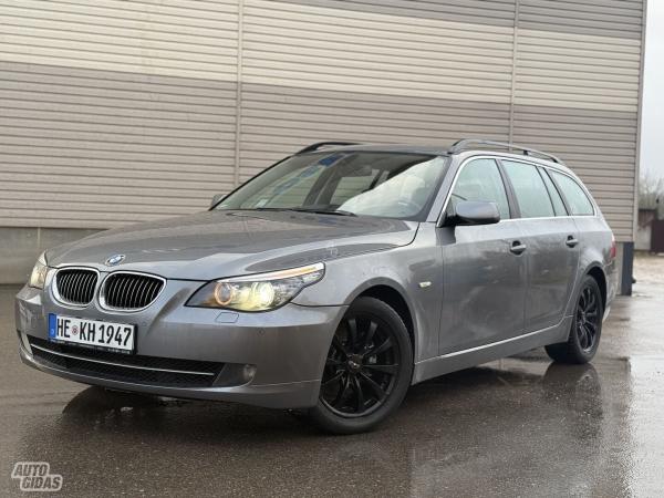 Grey BMW 525 2007 in Vilnius, with an engine capacity of 3.00 L and mileage of 316 thousand km for 3600 €, photo 1 on AUTOMOTO.COM.LV