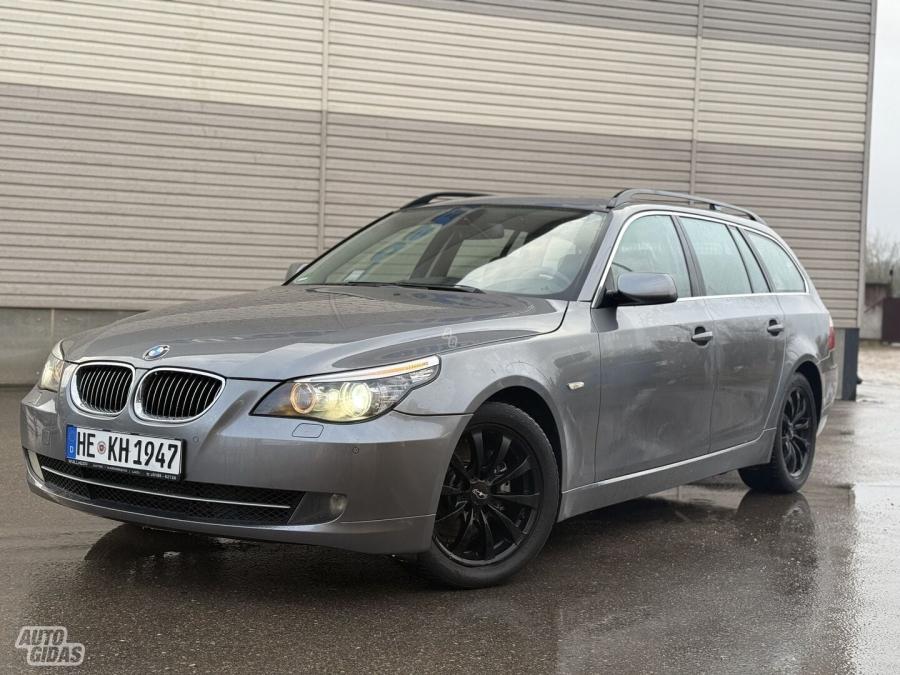 Pelēks BMW 525 2007 Viļņa, ar dzinēja tilpumu 3.00 L un nobraukumu 316 tūkst. km par 3600 €, foto 1 vietnē AUTOMOTO.COM.LV