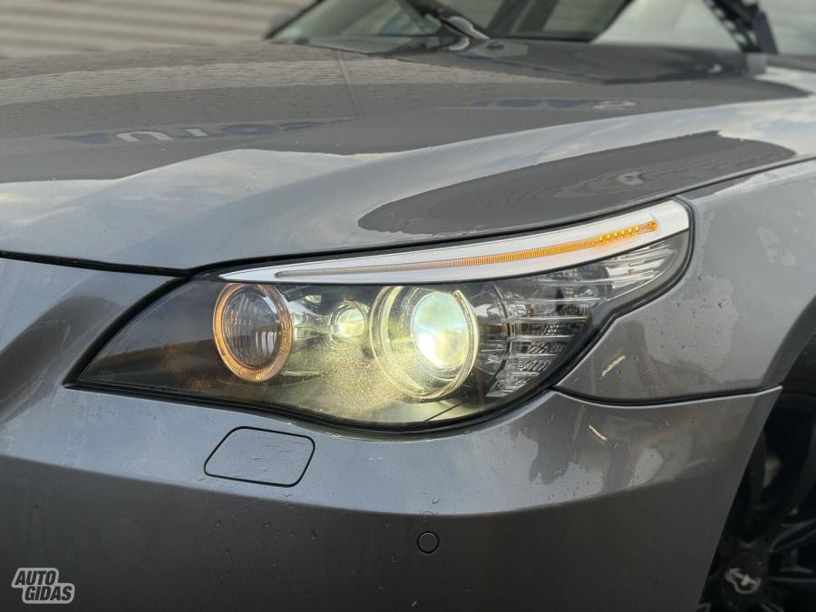 Pelēks BMW 525 2007 Viļņa, ar dzinēja tilpumu 3.00 L un nobraukumu 316 tūkst. km par 3600 €, foto 3 vietnē AUTOMOTO.COM.LV