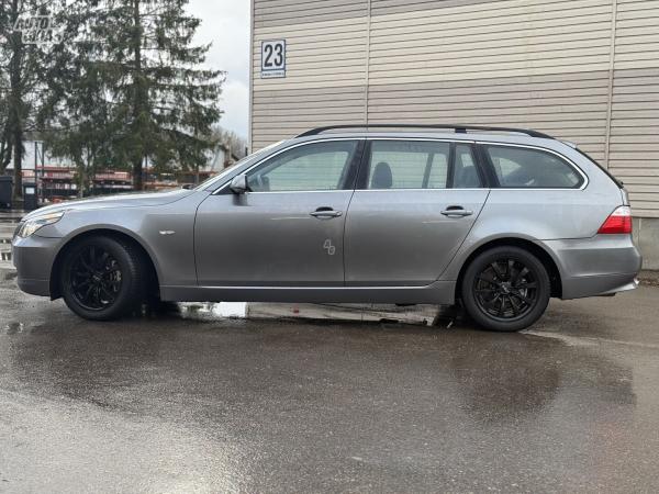 Grey BMW 525 2007 in Vilnius, with an engine capacity of 3.00 L and mileage of 316 thousand km for 3600 €, photo 4 on AUTOMOTO.COM.LV