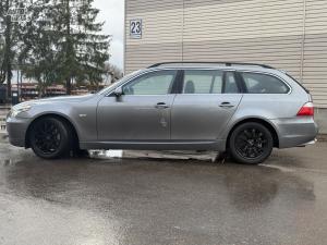 Pelēks BMW 525 2007 Viļņa, ar dzinēja tilpumu 3.00 L un nobraukumu 316 tūkst. km par 3600 €, foto 5 vietnē AUTOMOTO.COM.LV
