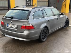 Pelēks BMW 525 2007 Viļņa, ar dzinēja tilpumu 3.00 L un nobraukumu 316 tūkst. km par 3600 €, foto 8 vietnē AUTOMOTO.COM.LV