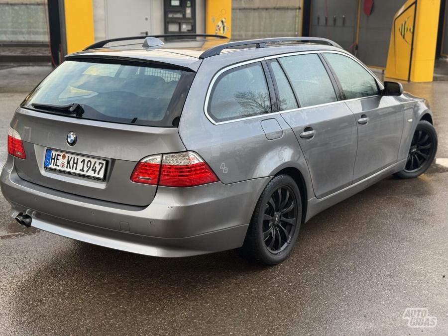 Pelēks BMW 525 2007 Viļņa, ar dzinēja tilpumu 3.00 L un nobraukumu 316 tūkst. km par 3600 €, foto 8 vietnē AUTOMOTO.COM.LV
