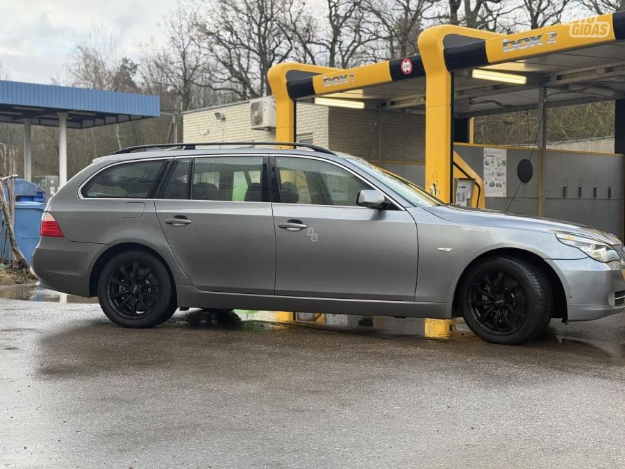 Pelēks BMW 525 2007 Viļņa, ar dzinēja tilpumu 3.00 L un nobraukumu 316 tūkst. km par 3600 €, foto 9 vietnē AUTOMOTO.COM.LV