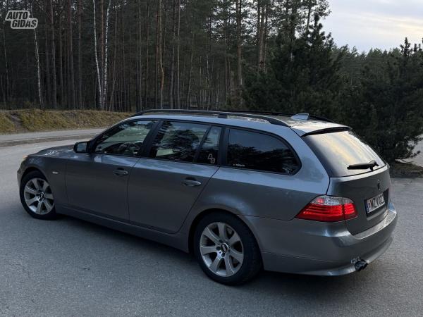 Grey BMW 525 2007 in Varena, with an engine capacity of 3.00 L and mileage of 338 thousand km for 4300 €, photo 4 on AUTOMOTO.COM.LV