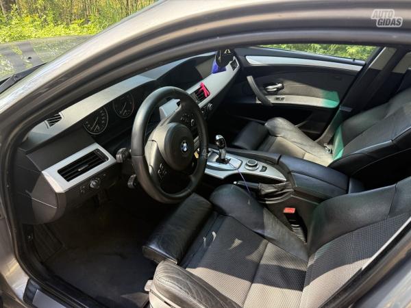 Grey BMW 525 2007 in Varena, with an engine capacity of 3.00 L and mileage of 338 thousand km for 4300 €, photo 8 on AUTOMOTO.COM.LV