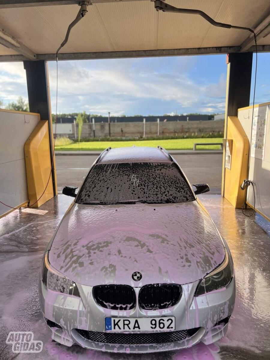 Grey BMW 525 2007 in Kaunas, with an engine capacity of 3.00 L and mileage of 485 thousand km for 4000 €, photo 3 on AUTOMOTO.COM.LV