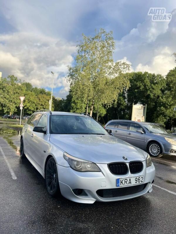 Grey BMW 525 2007 in Kaunas, with an engine capacity of 3.00 L and mileage of 485 thousand km for 4000 €, photo 5 on AUTOMOTO.COM.LV