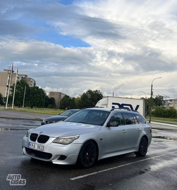 Grey BMW 525 2007 in Kaunas, with an engine capacity of 3.00 L and mileage of 485 thousand km for 4000 €, photo 6 on AUTOMOTO.COM.LV