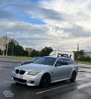 Grey BMW 525 2007 in Kaunas, with an engine capacity of 3.00 L and mileage of 485 thousand km for 4000 €, photo 7 on AUTOMOTO.COM.LV