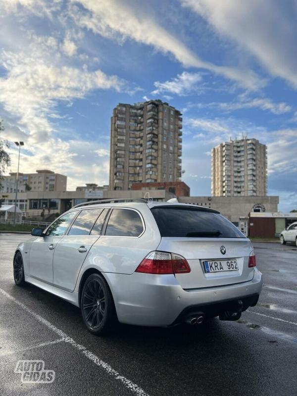 Grey BMW 525 2007 in Kaunas, with an engine capacity of 3.00 L and mileage of 485 thousand km for 4000 €, photo 9 on AUTOMOTO.COM.LV