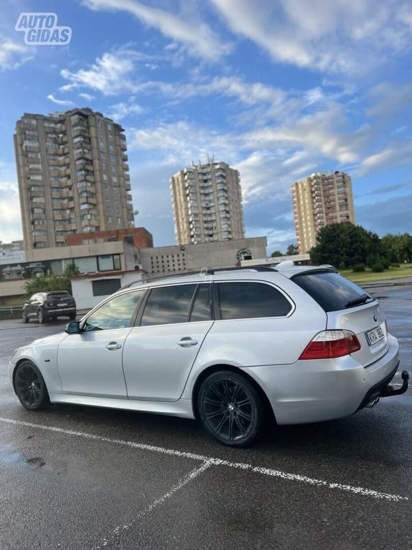 Grey BMW 525 2007 in Kaunas, with an engine capacity of 3.00 L and mileage of 485 thousand km for 4000 €, photo 10 on AUTOMOTO.COM.LV