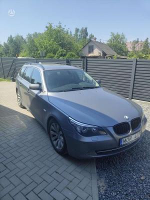 Grey BMW 525 2007 in Vilnius, with an engine capacity of 2.50 L and mileage of 325 thousand km for 4500 €, photo  on AUTOMOTO.COM.LV