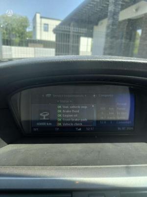 Grey BMW 525 2007 in Vilnius, with an engine capacity of 2.50 L and mileage of 325 thousand km for 4500 €, photo 6 on AUTOMOTO.COM.LV