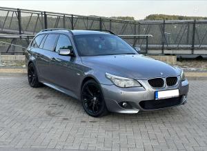 Pelēks BMW 525 2007 Anykščiai, ar dzinēja tilpumu 2.99 L un nobraukumu 350 tūkst. km par 4500 €, foto  vietnē AUTOMOTO.COM.LV
