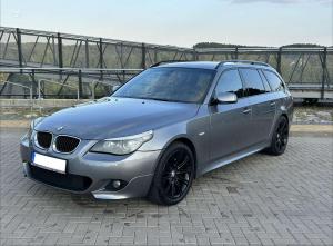 Grey BMW 525 2007 in Anyksciai, with an engine capacity of 2.99 L and mileage of 350 thousand km for 4500 €, photo 4 on AUTOMOTO.COM.LV