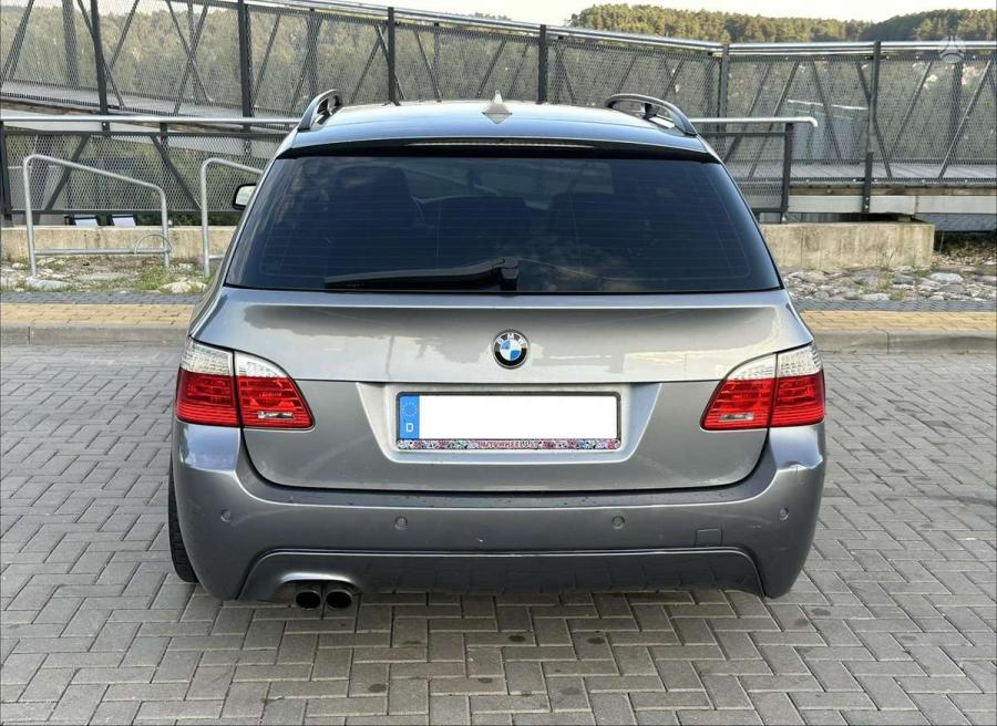 Grey BMW 525 2007 in Anyksciai, with an engine capacity of 2.99 L and mileage of 350 thousand km for 4500 €, photo 8 on AUTOMOTO.COM.LV