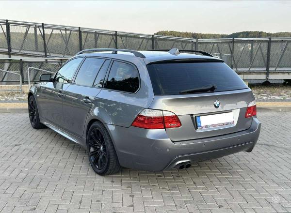 Pelēks BMW 525 2007 Anykščiai, ar dzinēja tilpumu 2.99 L un nobraukumu 350 tūkst. km par 4500 €, foto 8 vietnē AUTOMOTO.COM.LV