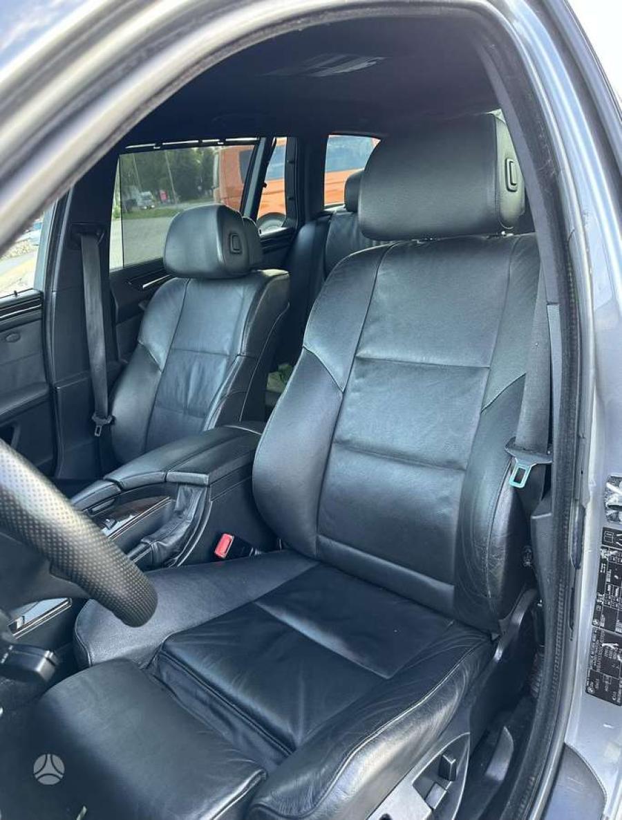 Grey BMW 525 2007 in Anyksciai, with an engine capacity of 2.99 L and mileage of 350 thousand km for 4500 €, photo 11 on AUTOMOTO.COM.LV