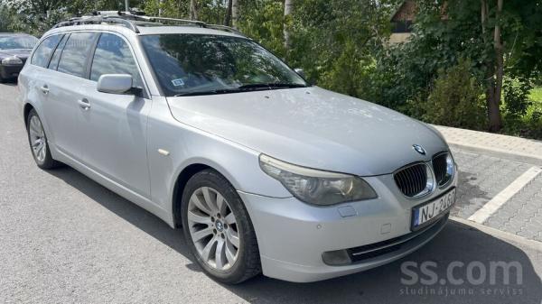 Pelēks BMW 525 2007 Rīga, ar dzinēja tilpumu 3.00 L un nobraukumu 376 tūkst. km par 4350 €, foto 1 vietnē AUTOMOTO.COM.LV